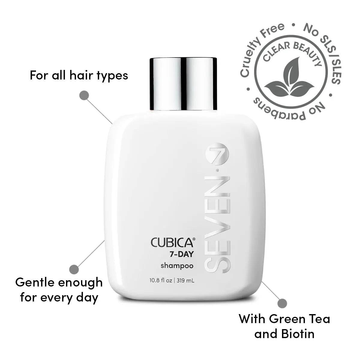 Cubica 7 Day Shampoo | Atomic Beauty Emporium